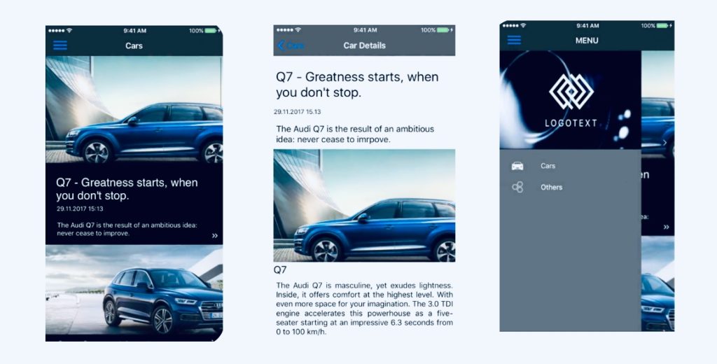 Car IOS App – car design, car manuals, car accessories and other car ...