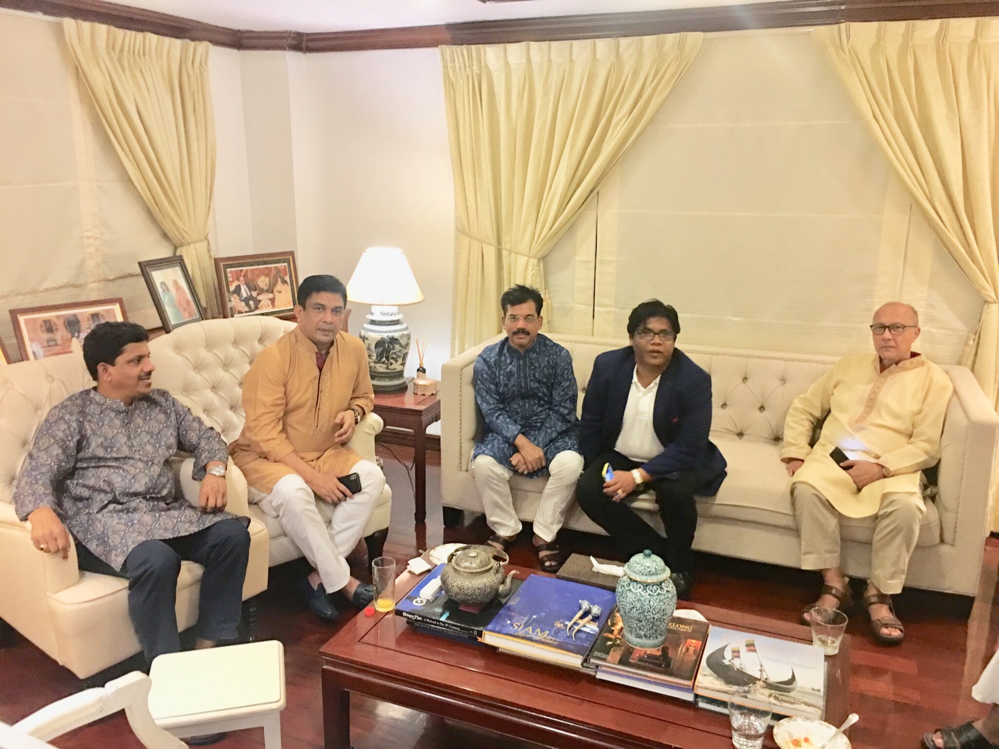 Md. Jahidul Islam (Jim) visited Bangladesh House in Bangkok – BD Tim Z